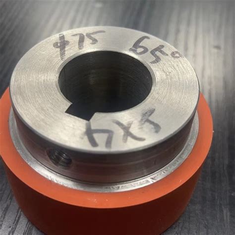 China Cheap High Temperature Resistant Silicone Roller Whell With Iron