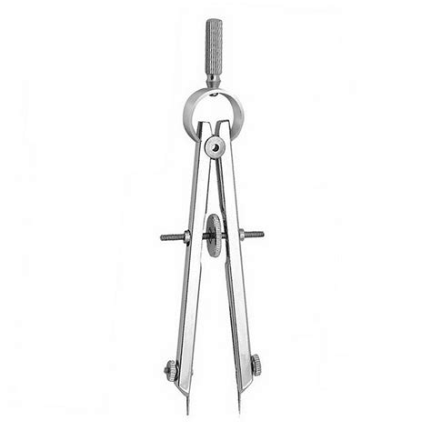 Spring Protractior Compasses Multi Function Leathe Grandado