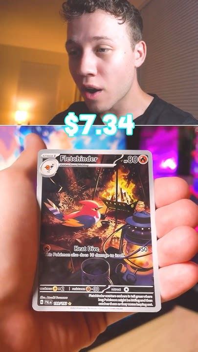 Pulling The Fletchinder Illustration Rare Youtube