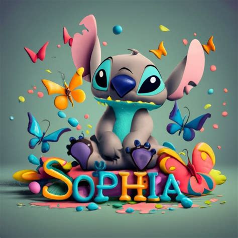 Andrea 3d Stitch Phone Backgrounds Names Full Stop Sew Stitches Embroidery