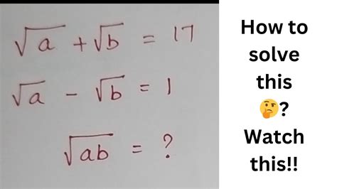 Two Method Solving Which One Do You Like To Solve Maths Algebra