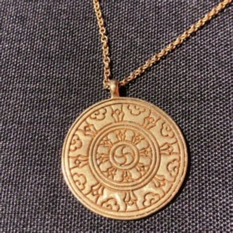 Me And Ro Jewelry Me Ro K Gold Tibetan Wheel Of Transformati Disc