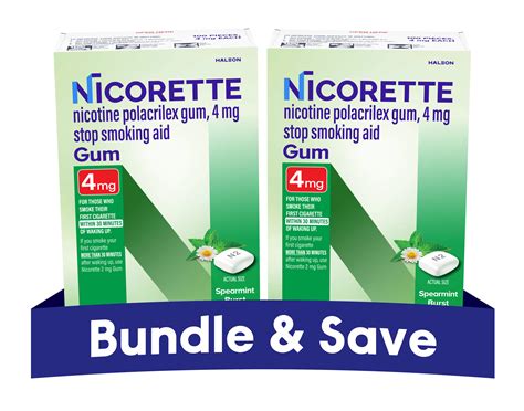 Nicorette® 4mg Gum Original Flavor 200ct