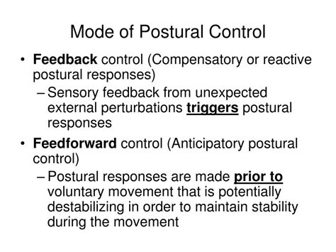 Ppt Ptp 512 Neuroscience In Physical Therapy Postural Control