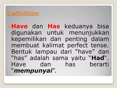 Have And Has PPTX