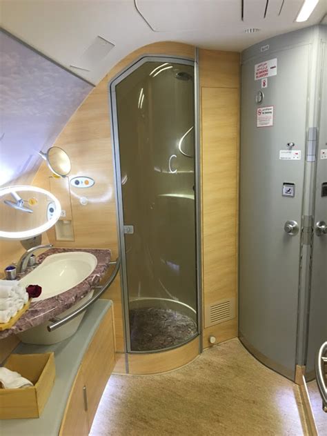 Emirates First Class Bathroom