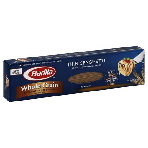 Barilla Whole Grain Spaghetti Thin Fig App
