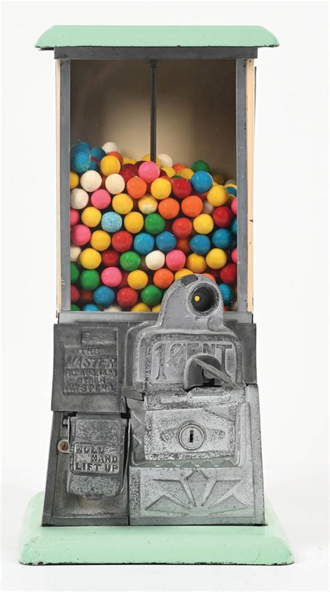 1¢ The Master Gumball Vending Machine 4816023368