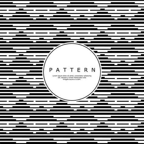 Striped Triangle Lines Abstract Pattern Design Decorative Triangle