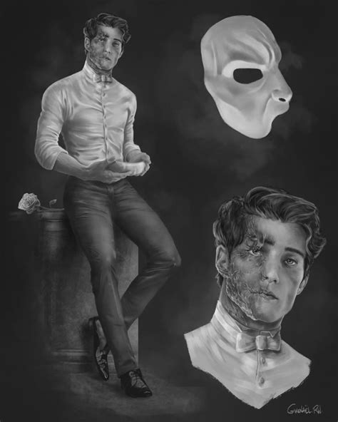 Artstation The Phantom Of The Opera Gwenaël Renaud W Phantom Of