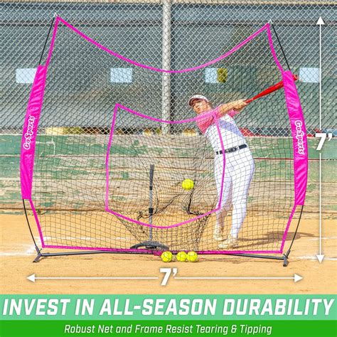 Gosports 7 X 7 Ft Baseball And Softball Nets Available In Team Colors