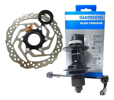 Cubo Traseiro Shimano Fh-mt401 32f Microspline Disco Sm-rt10 ...