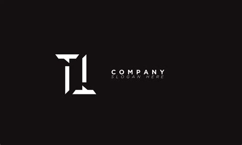 Tl Alphabet Letters Initials Monogram Logo Lt T And L 24583470 Vector