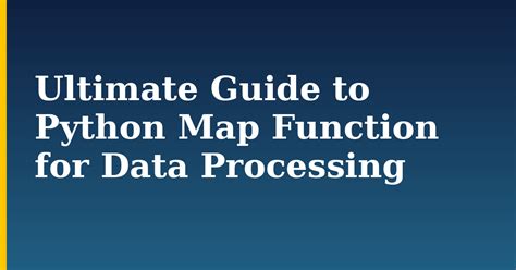 Python Map Complete Guide Progressive Robot
