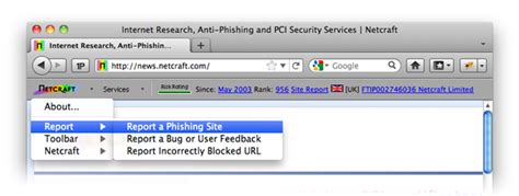 hackarde netcraft toolbar protect your savings from phishing attacks
