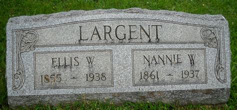 Nancy Ellen “nannie” Wright Largent 1861 1937 Find A Grave Memorial