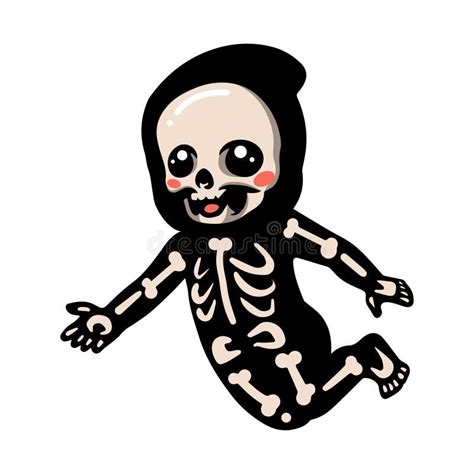 Skeleton Chibi Stock Illustrations 377 Skeleton Chibi Stock