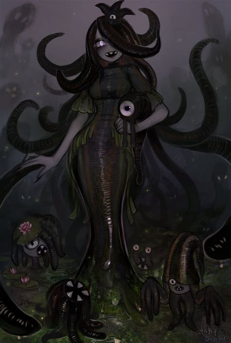 Leech Queen Original Drawn By Matildafiship Danbooru