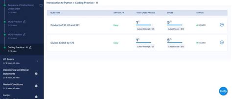 Completed Coding Practice Sequence Of Instructions In Python 🖥️🐍