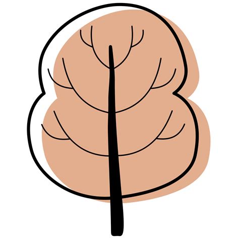 Cute Tree Doodle PNG Collection PNG