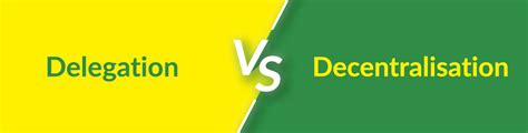 Difference Between Delegation And Decentralization Geeksforgeeks