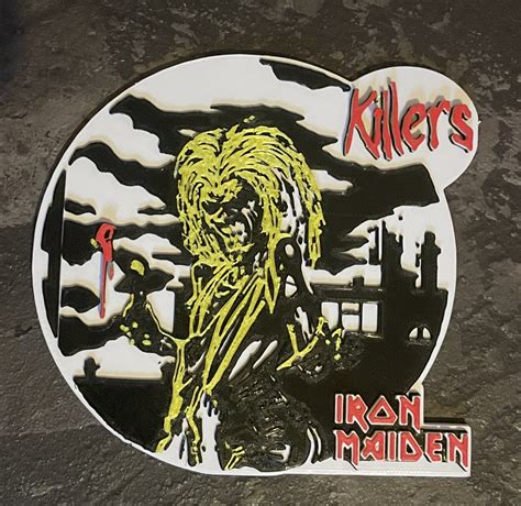 Archivo 3d Gratuito Killers Iron Maiden・design Para Impresora 3d Para