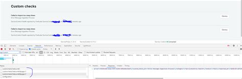 Dismissal Of Custom Check Keeps Coming Back And Sometimes Shows Duplicates In Servicepulse Ui