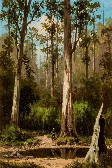 Sold Price H J Johnstone 1835 1907 A Hunter In The Macedon Ranges Victoria Australia Oil On