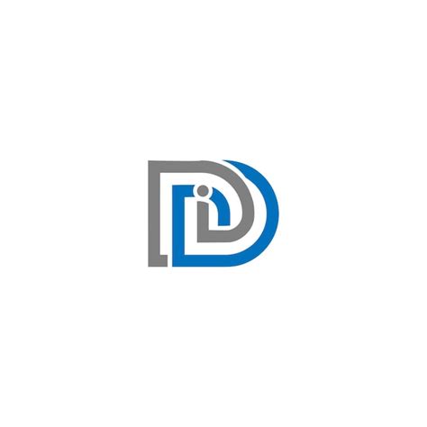 Logo Ddi Vecteur Premium