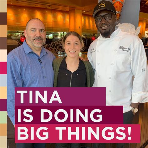 Life Big Things Are Happening For Tina Tina Joined The Cheesecake