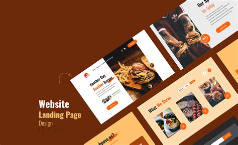Restaurant Ui Template On Behance