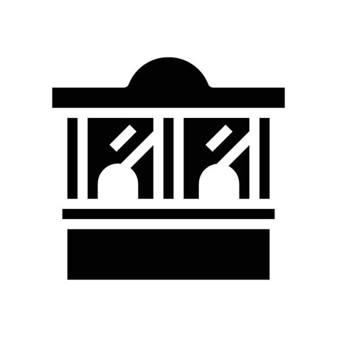 Ticket Office Booth Icon 54050936 Vector Art At Vecteezy
