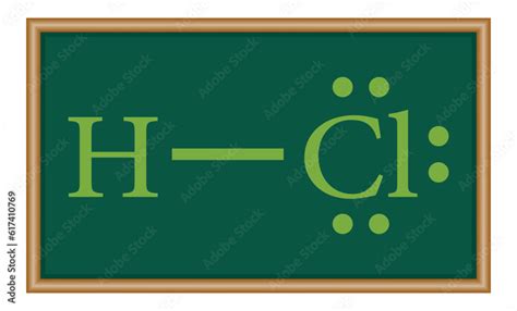 Lewis Electron Dot Structure For A Molecule Of Hydrogen Chloride Hcl Lewis Structure Resources