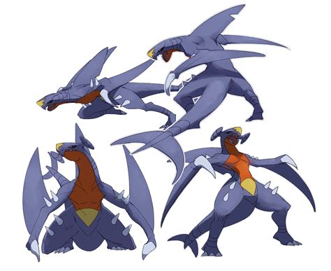 Garchomp Pokemon Drawn By Morio Poke Orio Danbooru