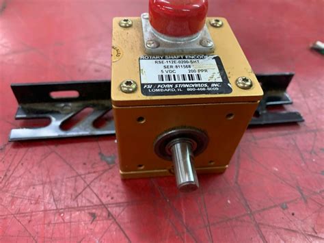 Used Fsi Rotary Shaft Encoder Rse 112e 0200sht