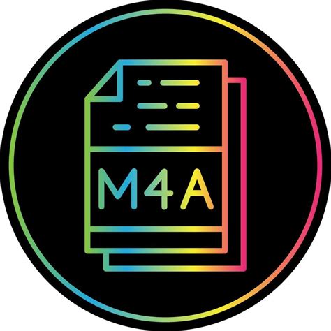 M4a File Vector Icon Design 29150834 Vector Art At Vecteezy