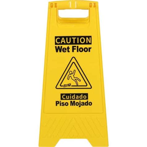 Universal Graphic Wet Floor Sign By Genuine Joe Gjo85117