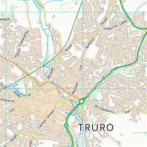 Cornwall Sw84 Map By Uk Topographic Maps Avenza Maps