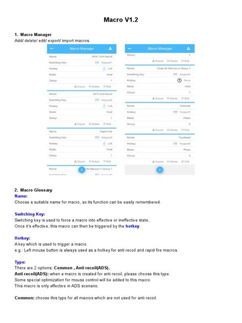 macro pdf keyboard shortcut macro computer science
