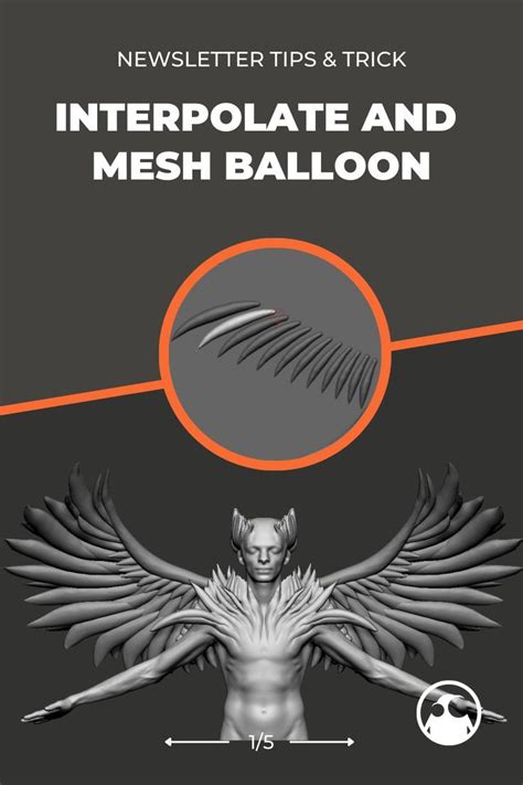 Interpolate And Mesh Balloon Zbrush Zbrush Anatomy Zbrush Tutorial