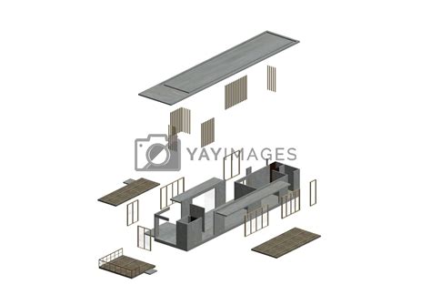 Royalty Free Image Architecture Exploded In Axonometric By Siraanamwong Royalty Free Image Architecture Exploded In Axonometric By Siraanamwong