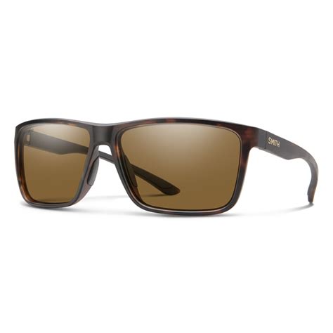 Smith Riptide Sunglasses Matte Tortoisechromapop Glass Polarized Brown Lens Anglers All