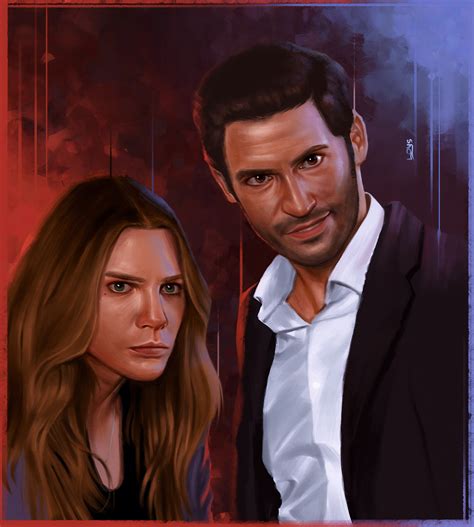 Artstation Lucifer And Chloe From Lucifer