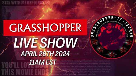Grasshopper Live Decode Show April 26th 2024 One News Page Video