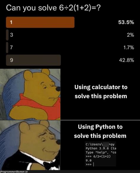 Python The Best ProgrammerHumor Io