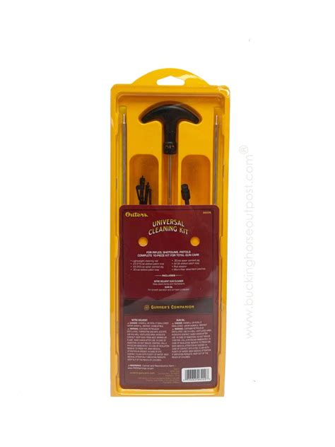 Outers Universal Rifle Pistol Shotgun 10 Piece Cleaning Kit Mels