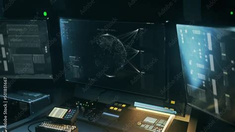 Ai Intelligence Analysis Software Is Examining The Projection Of The