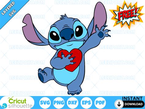 Free Lilo And Stitch Svg Cut File For Cricut And Silhouette