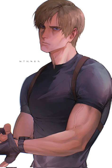 Leon S Kennedy Resident Evil And 1 More Drawn By Nthndn Danbooru