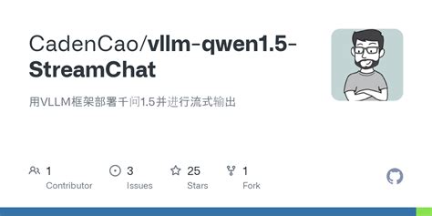 vllm qwen1 5 streamchat server vllm py at master · cadencao vllm qwen1